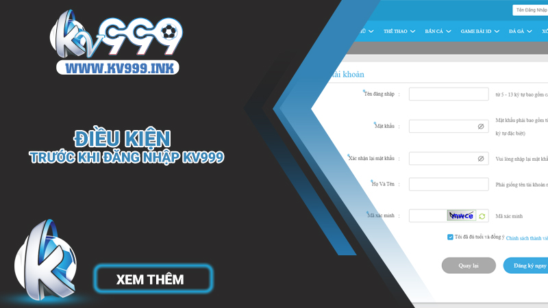 Đăng Nhập KV999 - Trải Nghiệm Tựa Game Đình Đám!